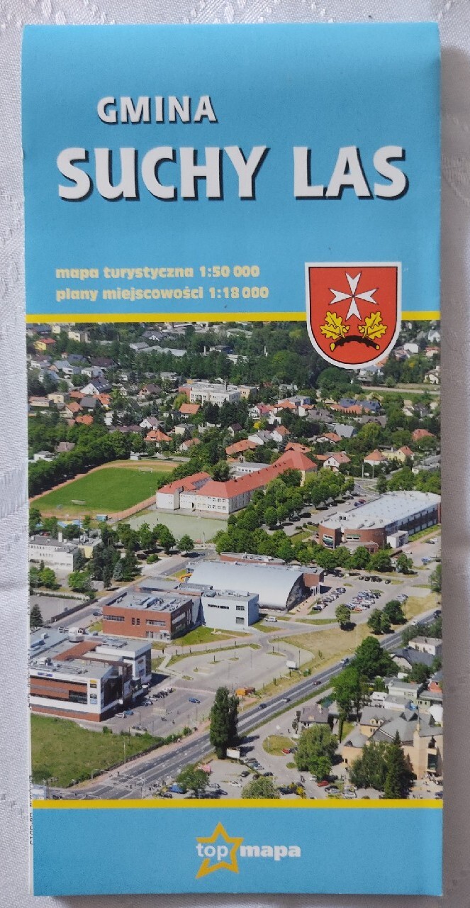Mapa gminy Suchy Las | Poznań | Kup teraz na Allegro Lokalnie