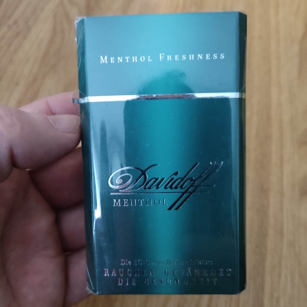 Kolekcjonerskie papierosy Davidoff Menthol Pewex | Żary | Kup teraz na ...