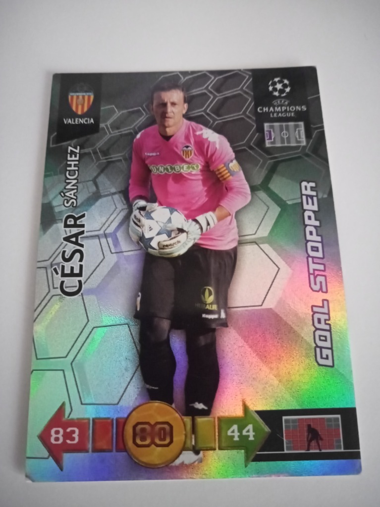 Karty piłkarskie 2010 2011 Goal Stopper Cesar | pabianice | Kup teraz na Allegro Lokalnie