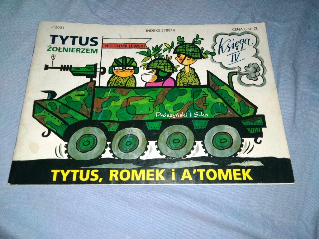 Tytus Romek i Atomek księga IV 2001r. kolorowe | Elbląg | Kup teraz na ...