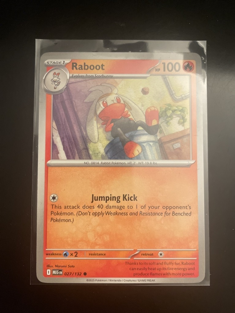 Raboot 027/132 Mega Evolution Pokemon TCG | Zielona Góra | Kup teraz na ...