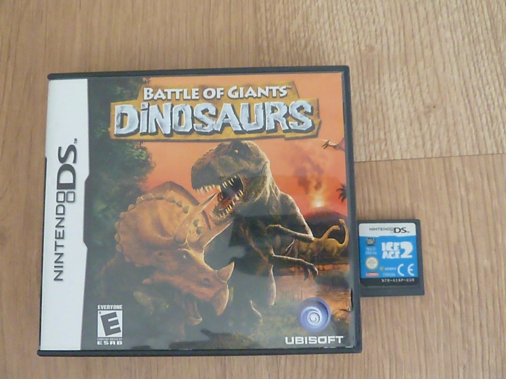 Nintendo DS Battle of Giants Dinosaurs i ICE AGE 2 | Sieradz | Kup ...