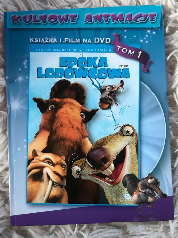 Film bajka płyta DVD dla dzieci epoka lodowcowa | Piaseczno | Kup teraz ...