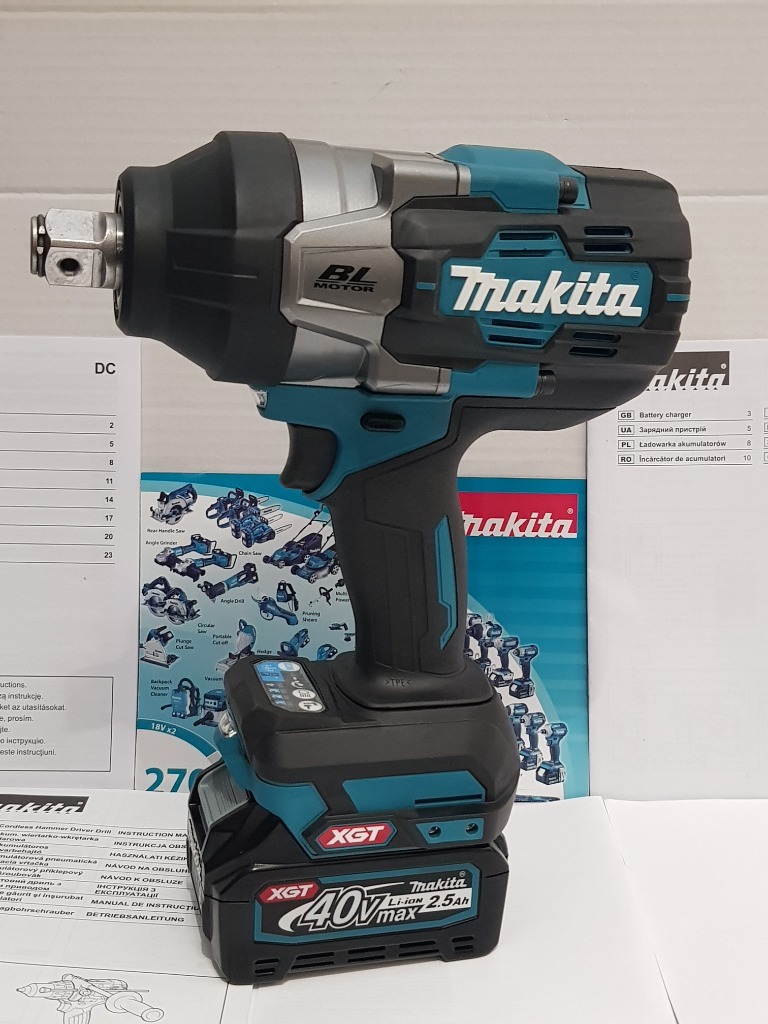 MAKITA TW 001 klucz 3 4+bateria 40v 2 5ah 2050Nm | Nowa Wola | Ogłoszenie na Allegro Lokalnie