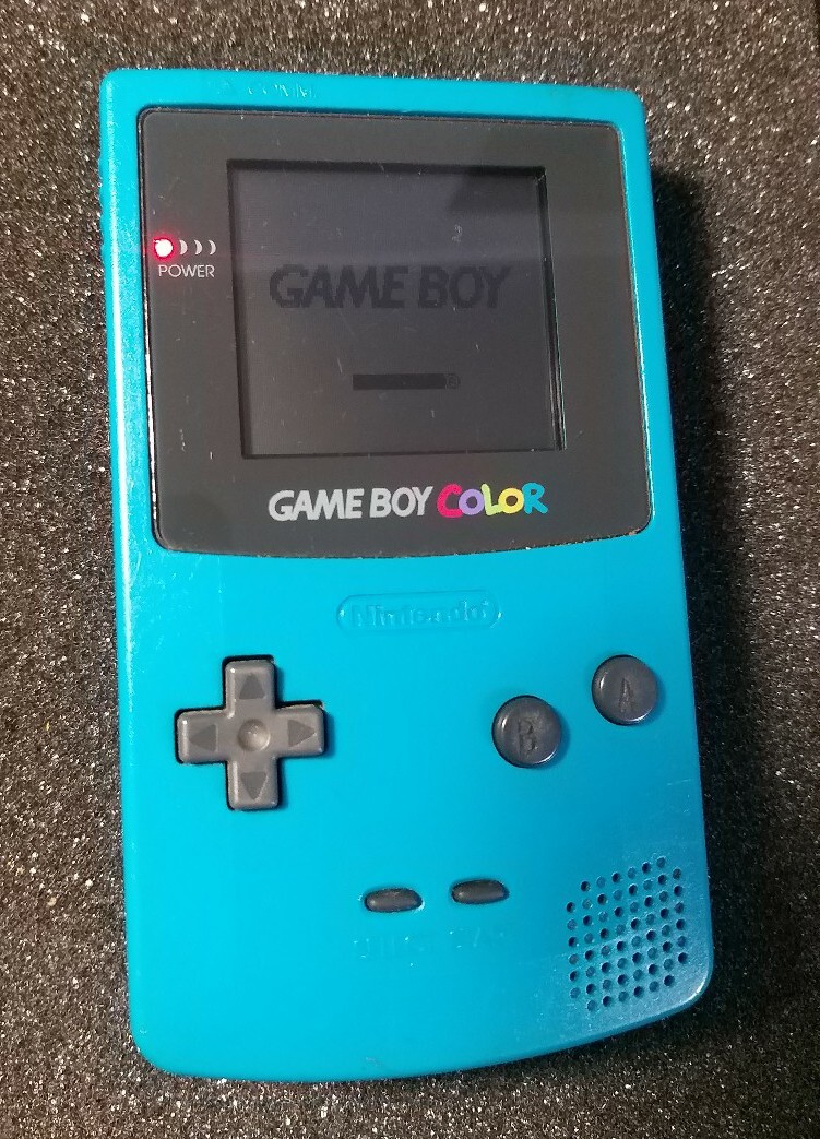 Game Boy color blue | Chocz | Licytacja na Allegro Lokalnie