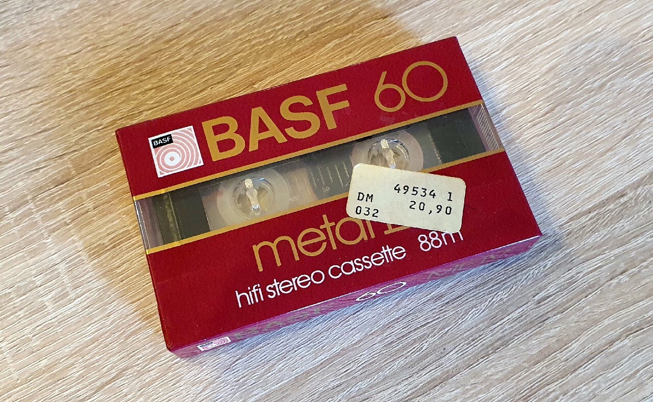 Kaseta magnetofo BASF Metal IV 60 | Gorzów Wlkp | Kup teraz na Allegro Lokalnie