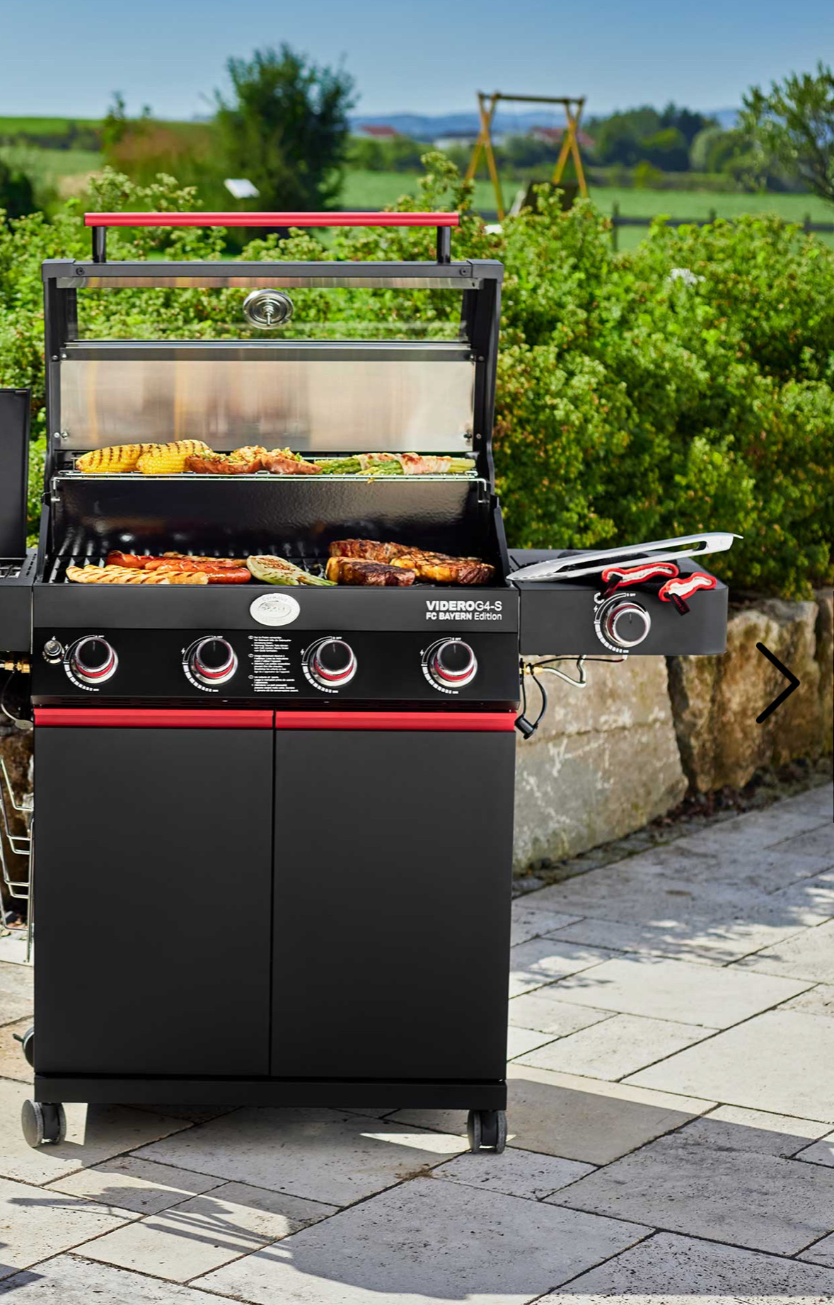 Grill FC Bayern Edition Grill gazowy BBQ VIDERO | gniezno | Kup teraz na Allegro Lokalnie