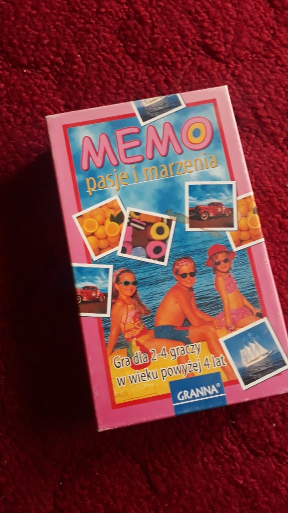 Memo Gra Planszowa Granna | Klaudyn | Kup teraz na Allegro Lokalnie
