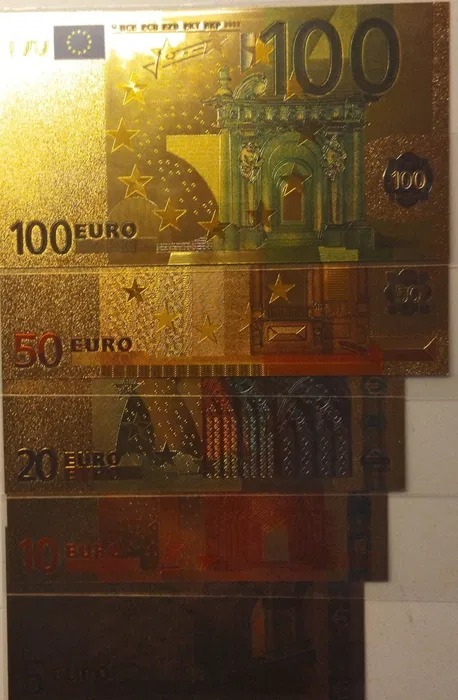 Złotych kolekcjonerskich banknotów Euro | Warszawa | Kup teraz na ...