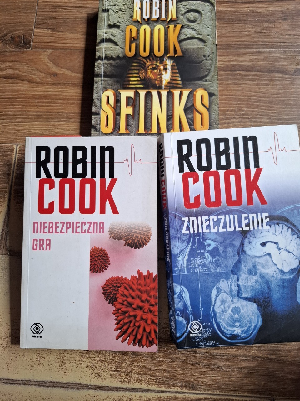 Cook Robin Niebezpiczna gra-Znieczulenie-Sfinks | Kołata | Kup teraz na ...