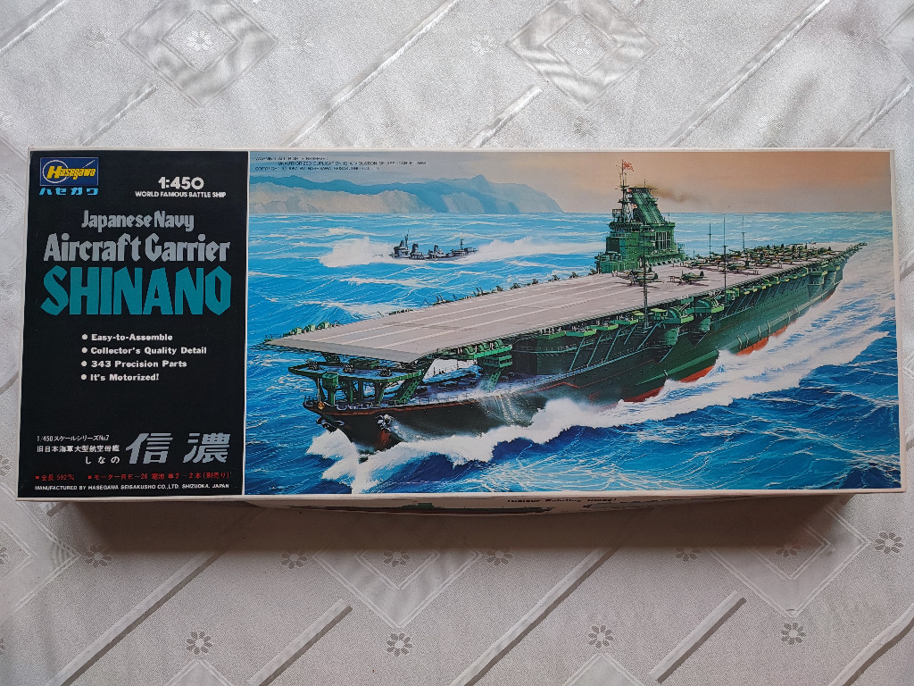 Japanese Navy SHINANO 1:450 "Hasegawa" UNIKAT | Żelechów | Licytacja na ...