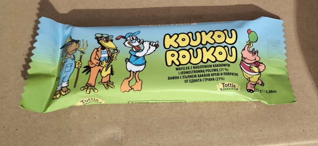 Koukou Roukou wafelki kukuruku, hit z lata 90-tych | Wrocław | Kup ...