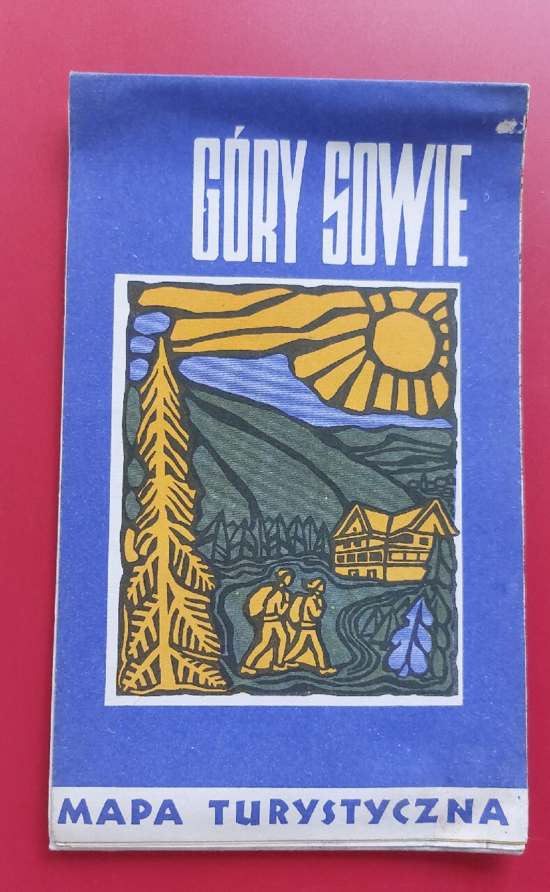 Mapa turystyczna Góry Sowie 1977r. | Pisz | Licytacja na Allegro Lokalnie