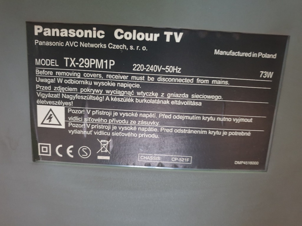 TV Panasonic 29 cali kineskop płaski | Jaworzyna Śląska | Ogłoszenie na Allegro Lokalnie