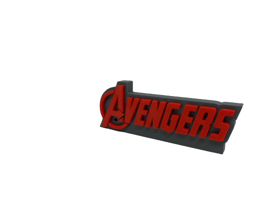 Logo Avengers napis figurka marvel proporczyk | Świebodzice | Kup teraz ...