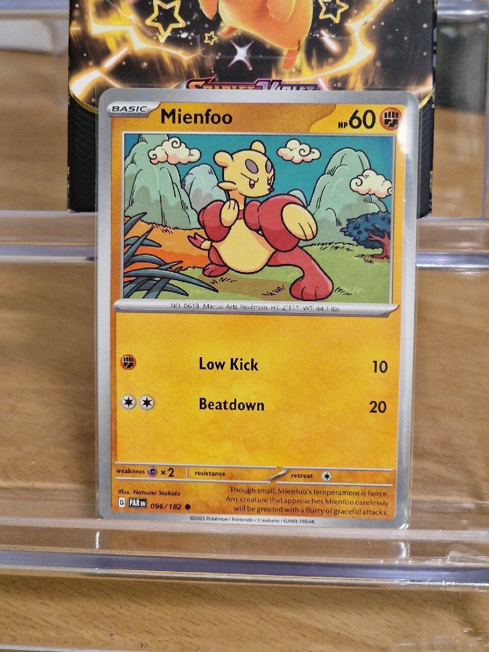 Karta Pokemon Mienfoo (PAR 096) Paradox Rift | Gdańsk | Kup teraz na ...