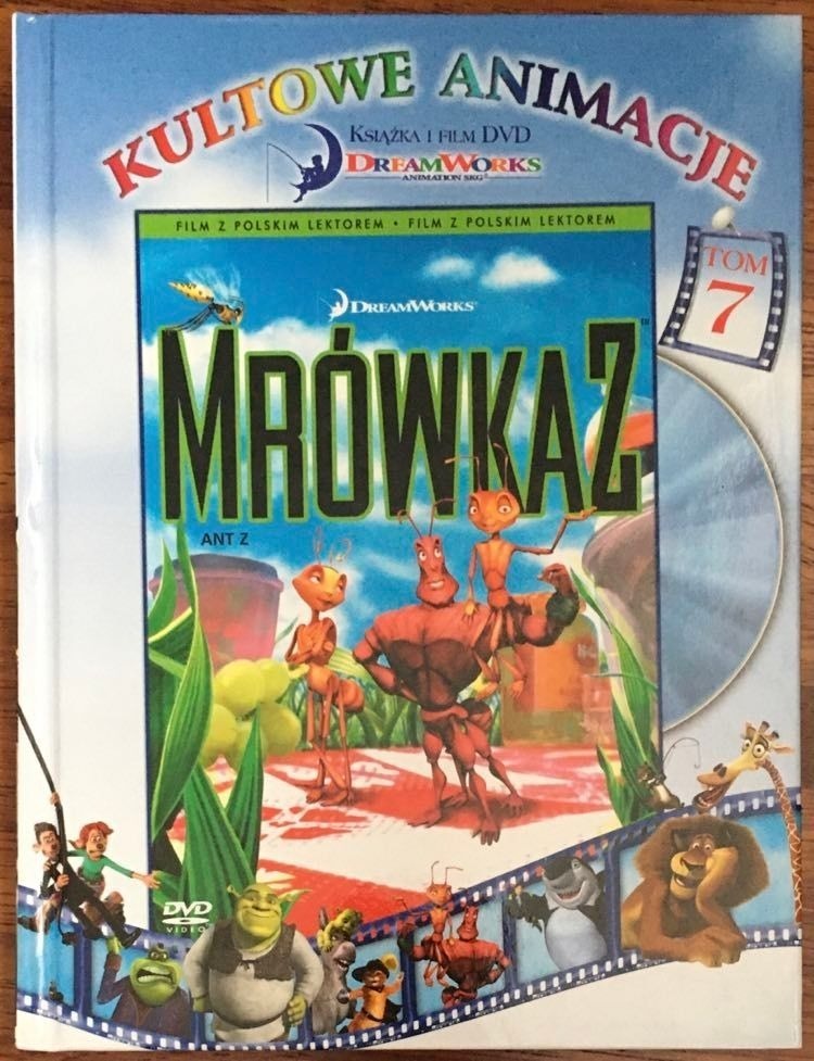 DVD: Mrówka Z (DreamWorks) Kultowe animacje 7 | Warszawa | Kup teraz na ...