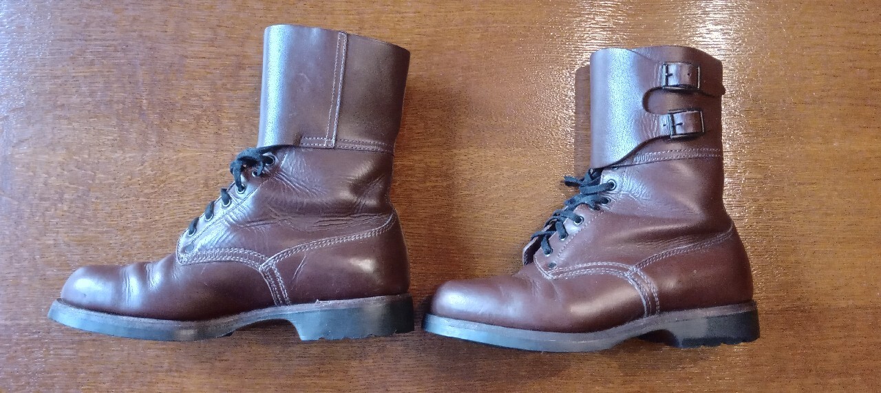 Buty wojskowe oficerki opinacze LWP PRL z 1973 r. | Katowice | Kup ...