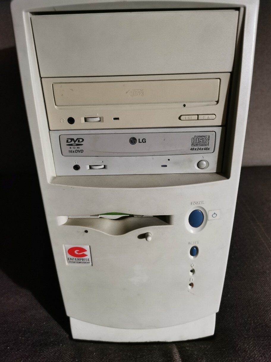 Retro stary komputer PC Vintage | Kozienice | Kup teraz na Allegro Lokalnie