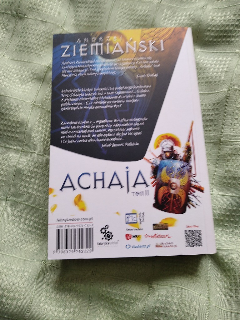 Andrzej Ziemiański - Achaja Tom 2 | Gdańsk | Kup teraz na Allegro Lokalnie
