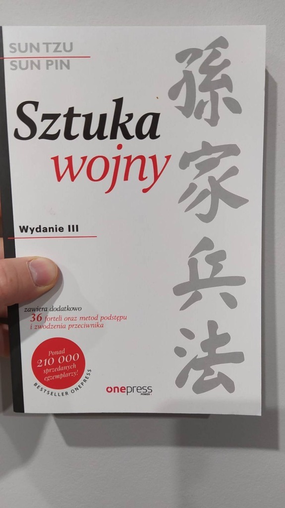 Sztuka wojny. Wydanie III | WARSZAWA | Kup teraz na Allegro Lokalnie Sztuka wojny. Wydanie III | WARSZAWA | Kup teraz na Allegro Lokalnie