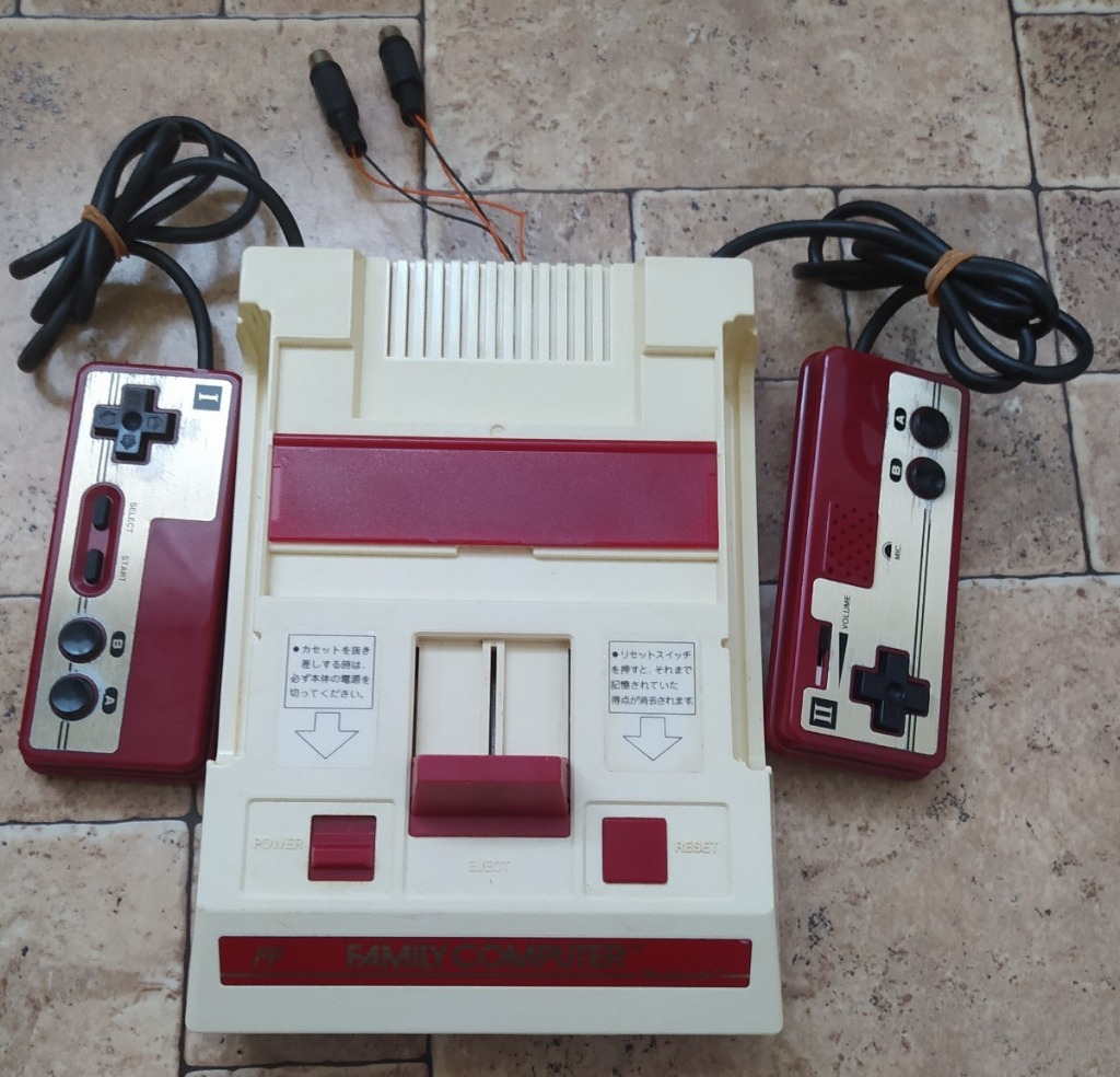 FAMICOM AV MOD oryginał 100%ok konsol nintendo nes | Wrocław | Kup ...