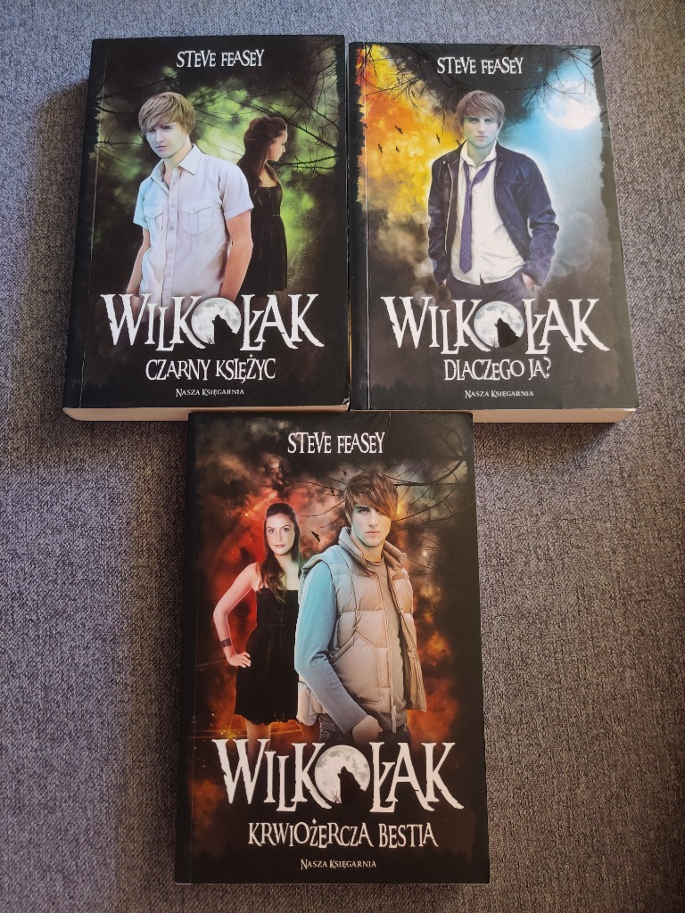 Wilkołak Steve Feasey, czarny księżyc | Poznań | Kup teraz na Allegro ...