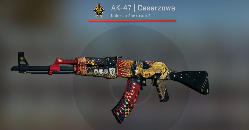 AK-47 Cesarzowa The Empress FT SKIN CS GO | Wrocław | Kup teraz na ...