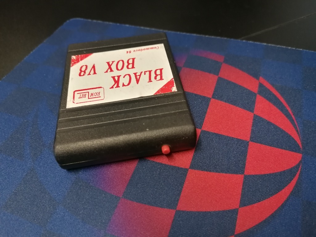 black box v8 v.8 rombit rom-bit commodore 64 128 | Łubiana | Kup teraz ...