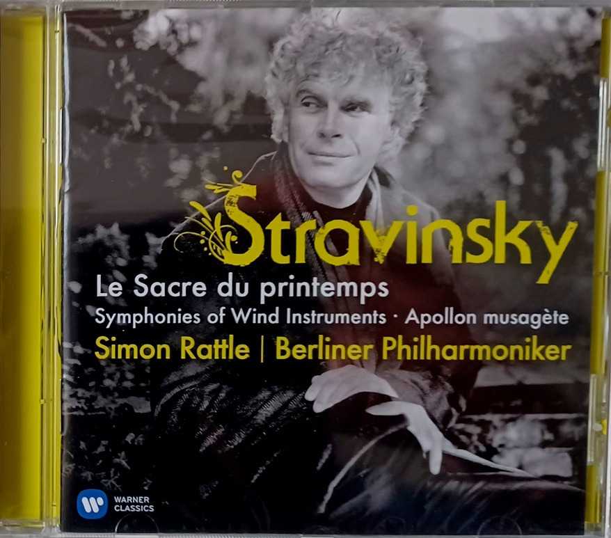 Berliner Philharmoniker Simon Rattle Stravinsky CD EMI (folia) | Gdańsk ...