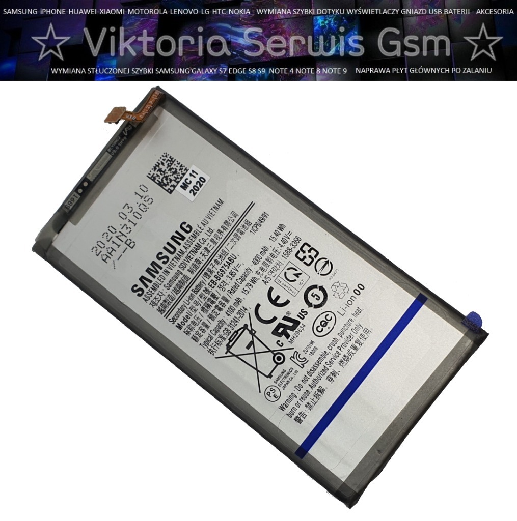 Samsung Galaxy S10 PLUS bateria z wymianą Wrocław | WROCŁAW | Kup teraz ...