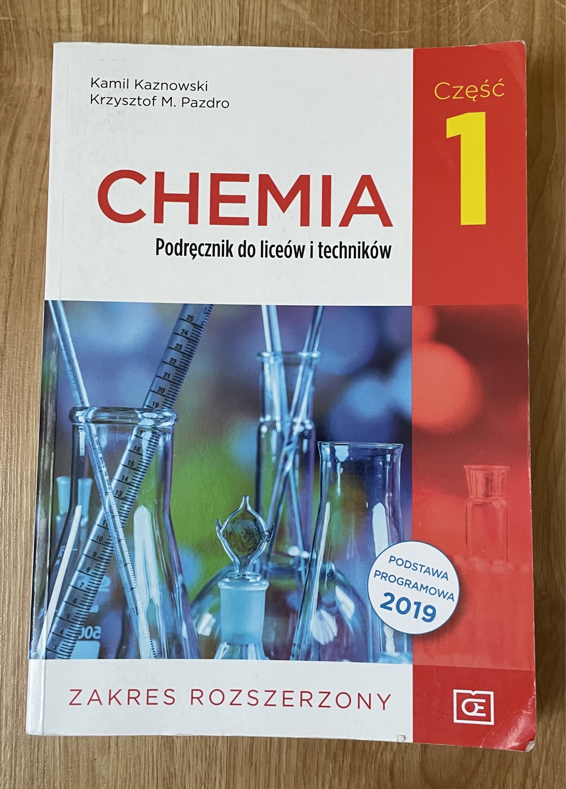Chemia 1 Kaznowski, Pazdro zakres rozszerzony | Przygodzice | Kup teraz na Allegro Lokalnie