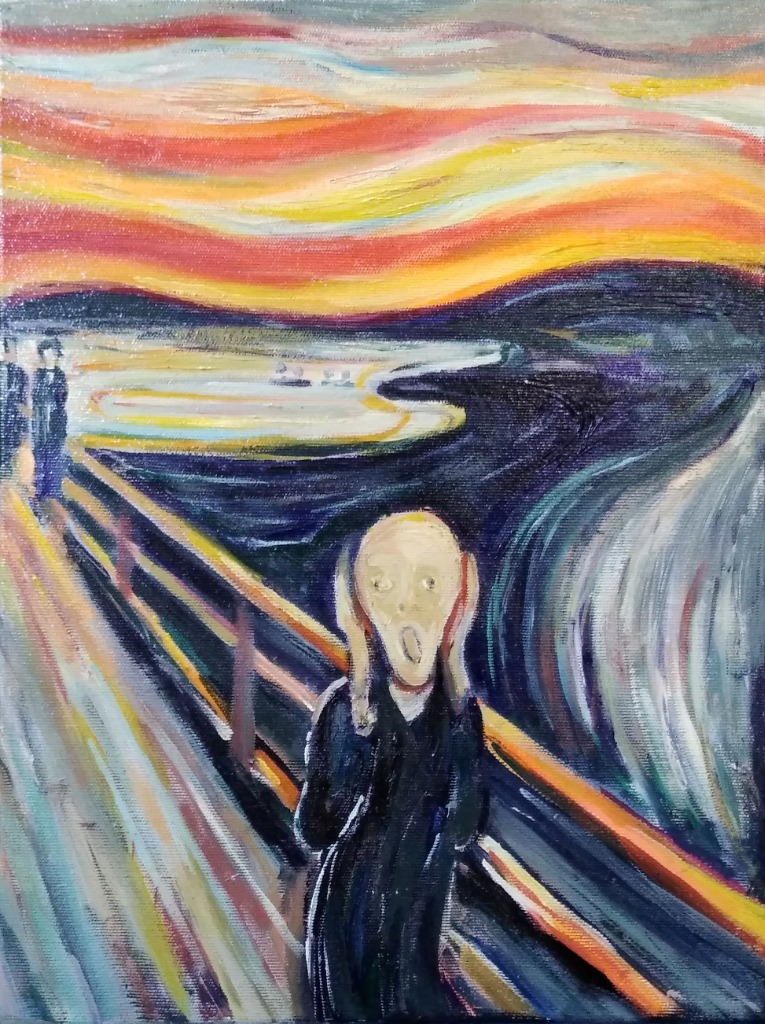 Edvard munch krzyk - Niska cena na Allegro.pl