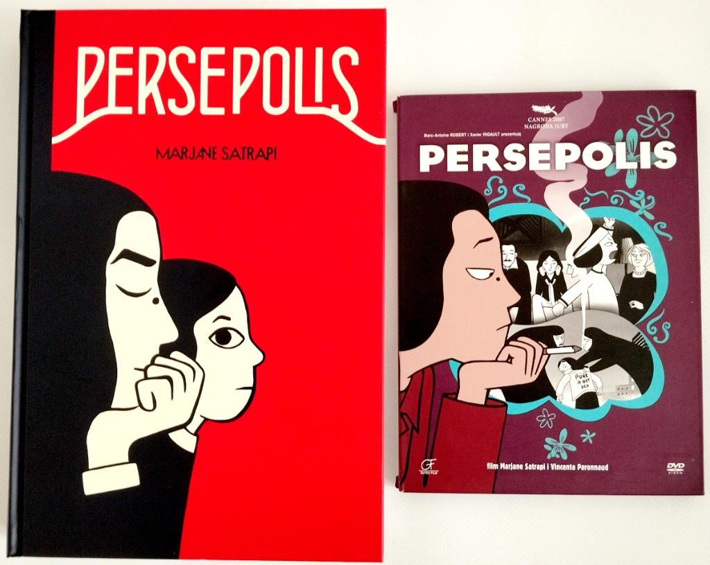 PERSEPOLIS Marjane Satrapi - komiks i film DVD | Płock | Kup teraz na Allegro Lokalnie