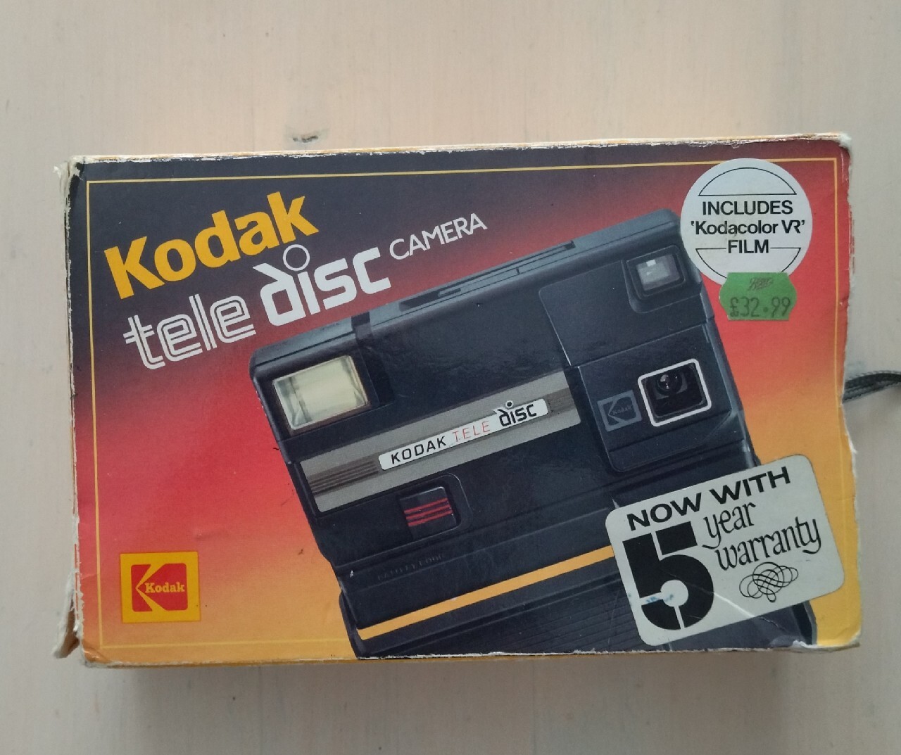 Aparat Kodak tele Disc Camera | Kraków | Kup teraz na Allegro Lokalnie