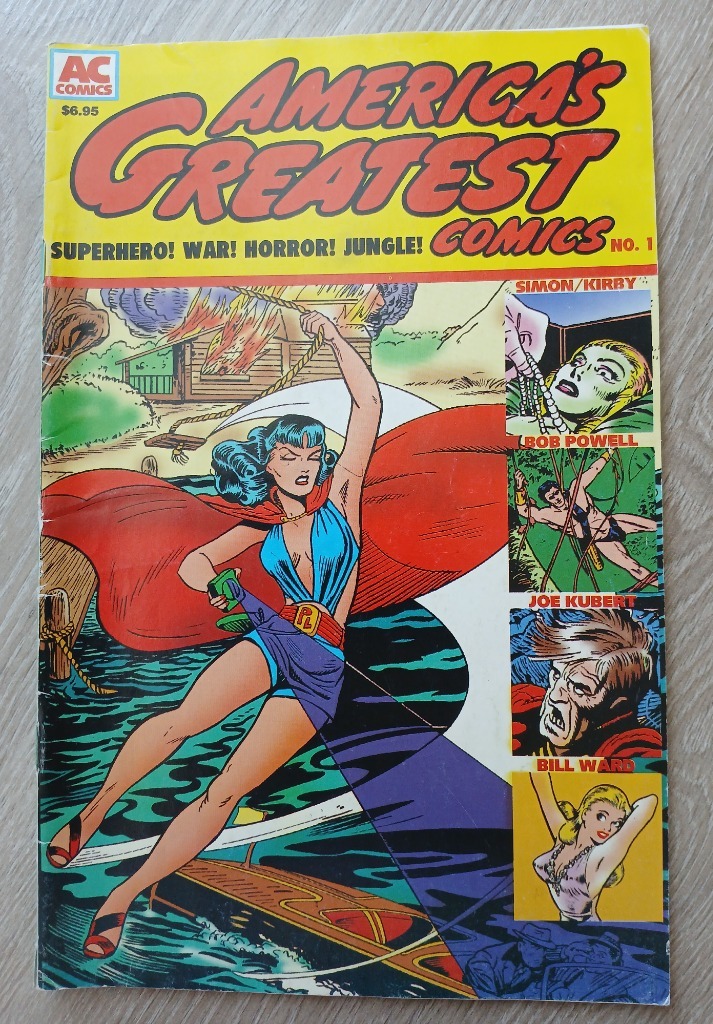 America's Greatest Comics No. 1 AC Comics Torchy, Doll Man, Jack Kirby ...