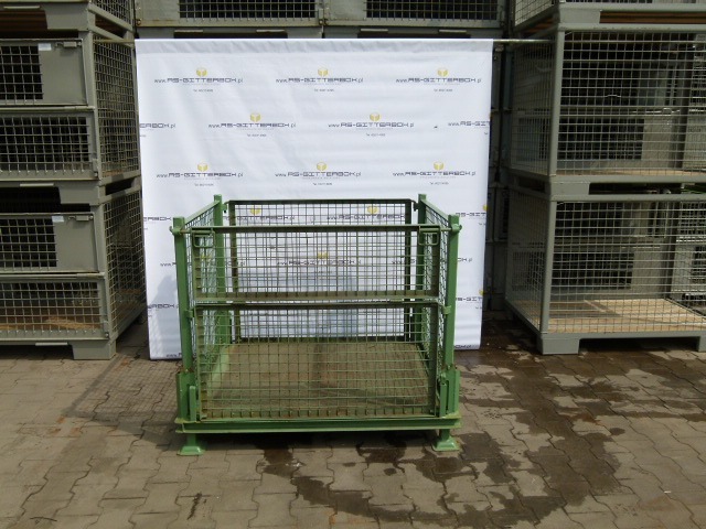 Gitterbox Daimler 2032 składak paleta metalowa uic | Ceków-Kolonia ...