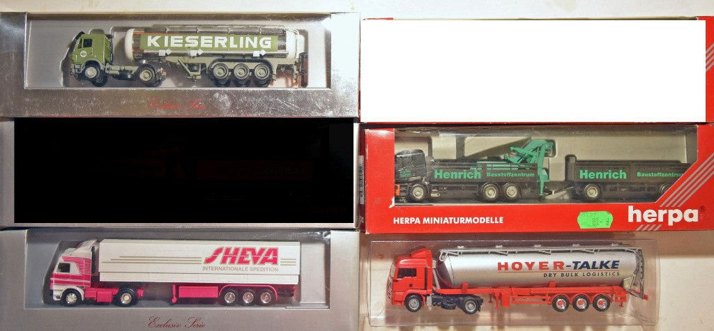 HERPA MB SK94 MAN F2000 TGA SCANIA 142M | warszawa | Kup teraz na ...