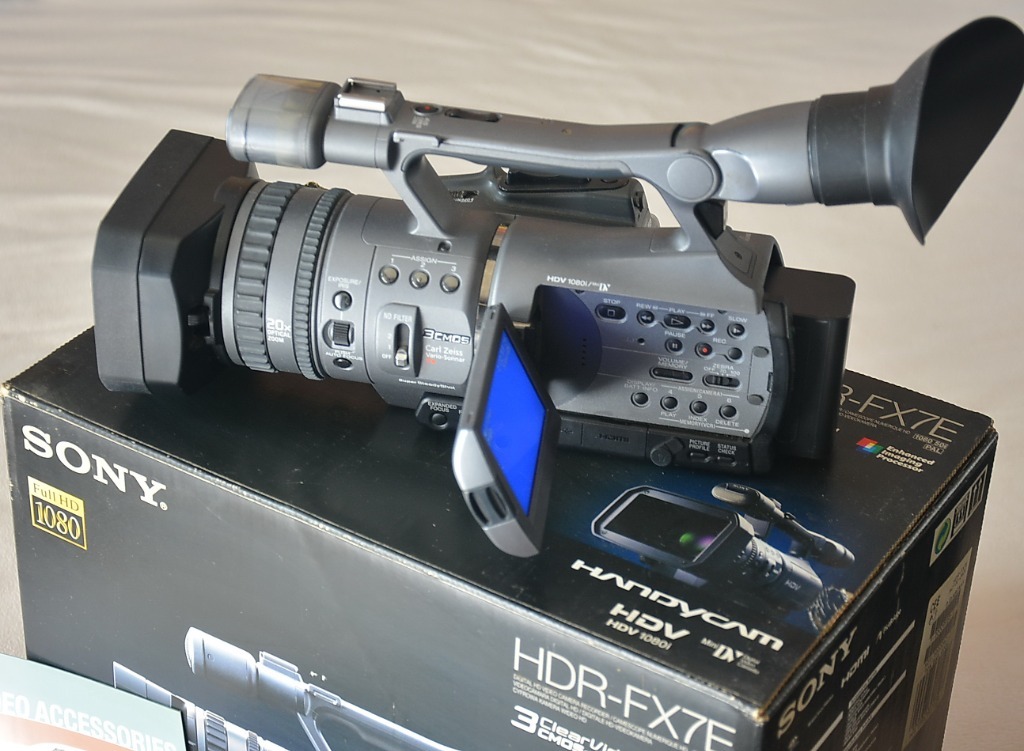 Kamera cyfrowa Sony HDR-FX7E duży zestaw | Wrocław | Kup teraz na ...