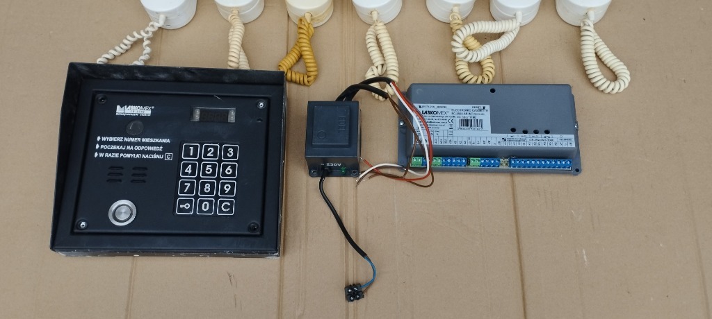 Domofon Laskomex EC-2502 AR INT CD-2502 DALLAS | Gdynia | Kup teraz na Allegro Lokalnie