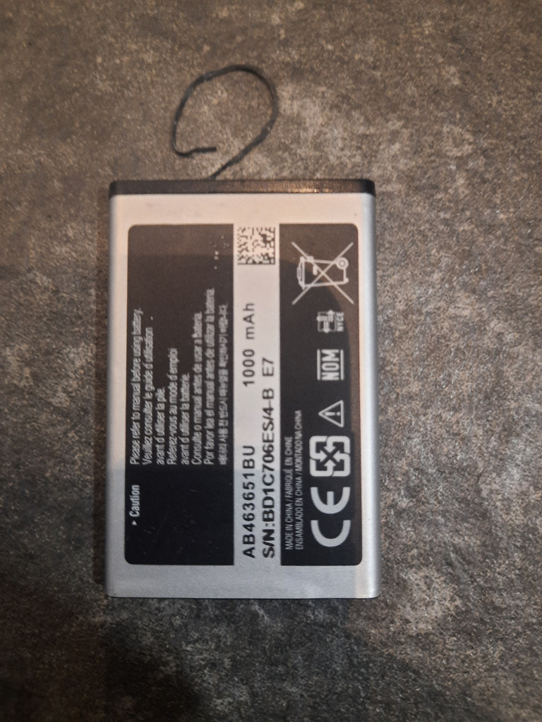 BATERIA SAMSUNG AB463651BU GT-S5610 S7220 S7070 | Kraków | Kup teraz na ...