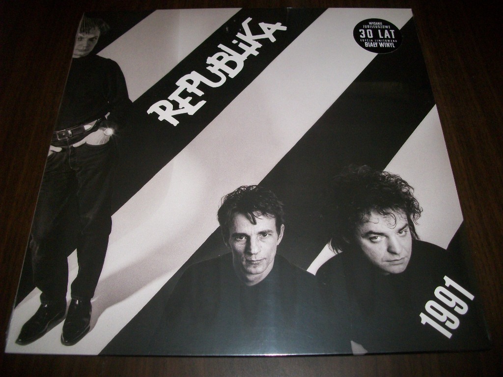 REPUBLIKA - 1991 / LTD 30 LAT / BIAŁY VINYL | GRODZISK MAZOWIECKI ...