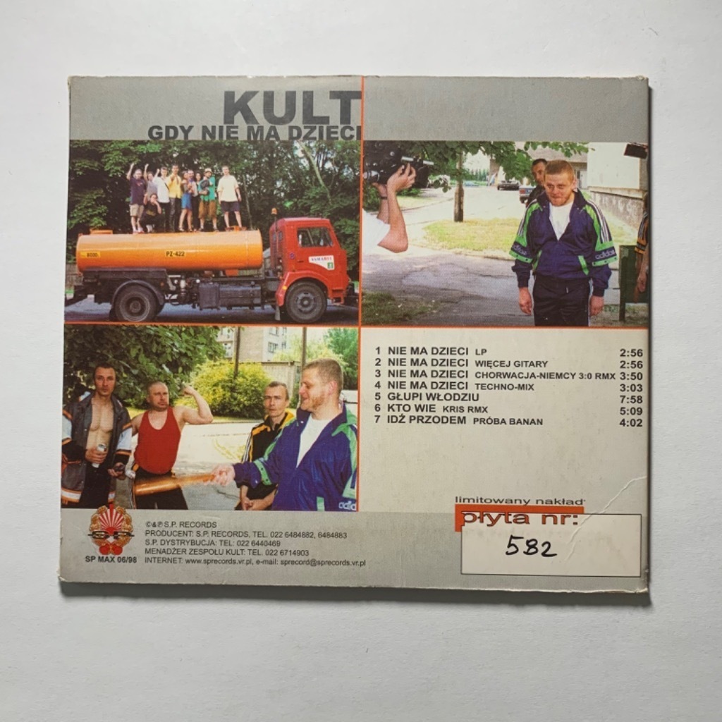 KULT „GDY NIE MA DZIECI” EP CD | Warszawa | Licytacja na Allegro Lokalnie
