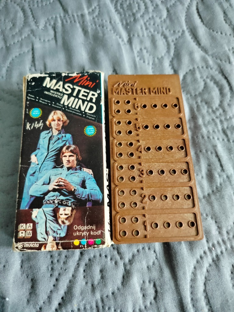 gra Mastermind polska edycja 1972 KAW komplet | Koszalin | Kup teraz na ...