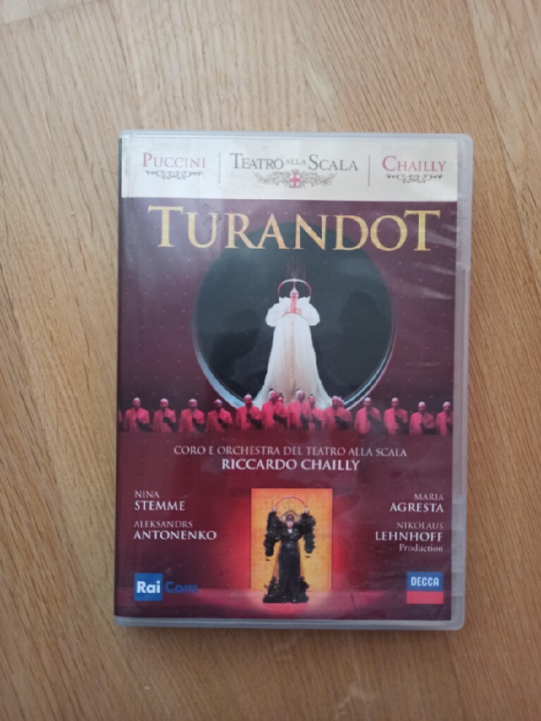 RICCARDO CHAILLY: PUCCINI TURANDOT (DVD) | Łódź | Kup teraz na Allegro ...