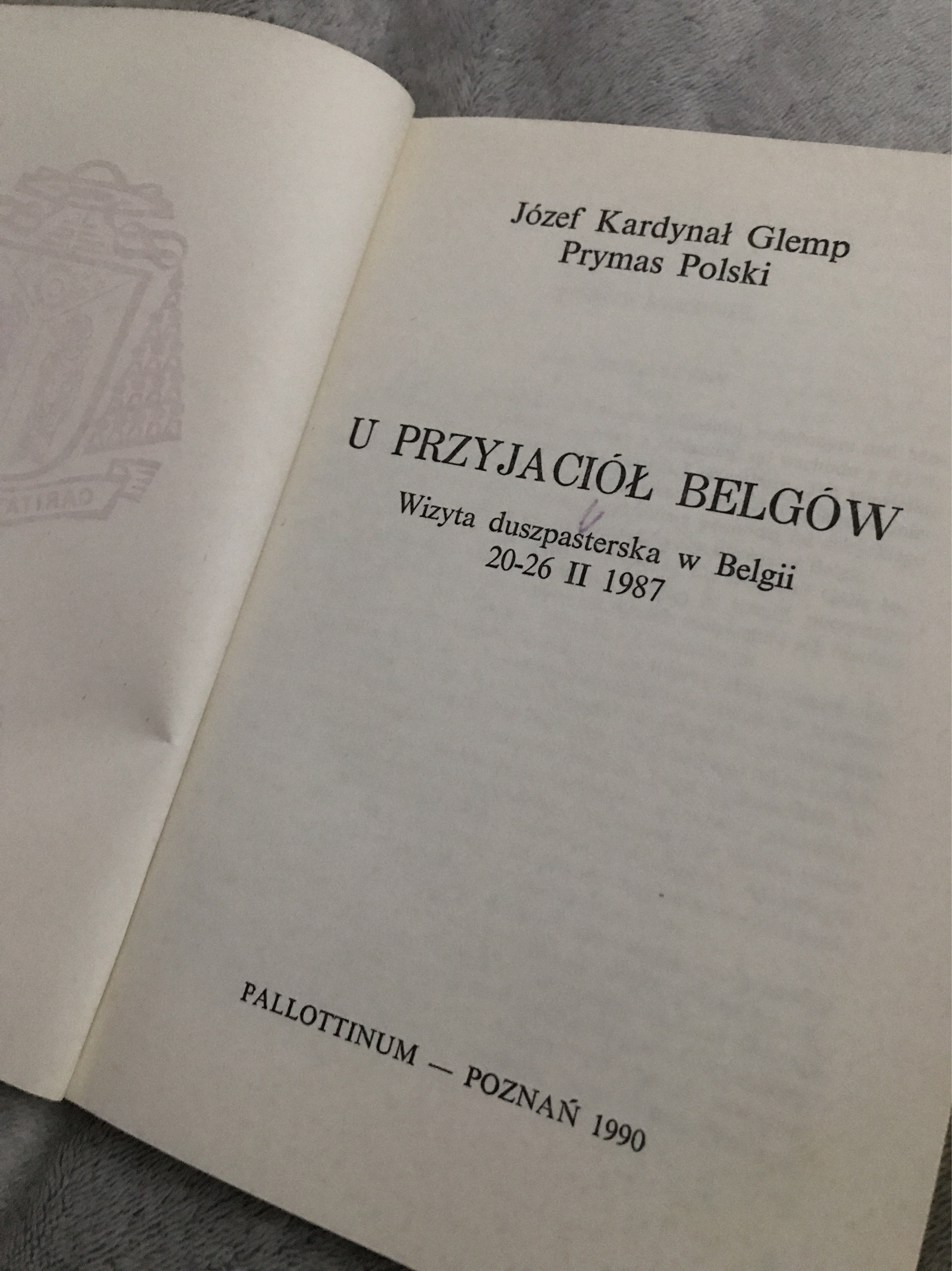 U przyjaciół Belgów Józef Kardynał Glemp | Szczecin | Licytacja na ...