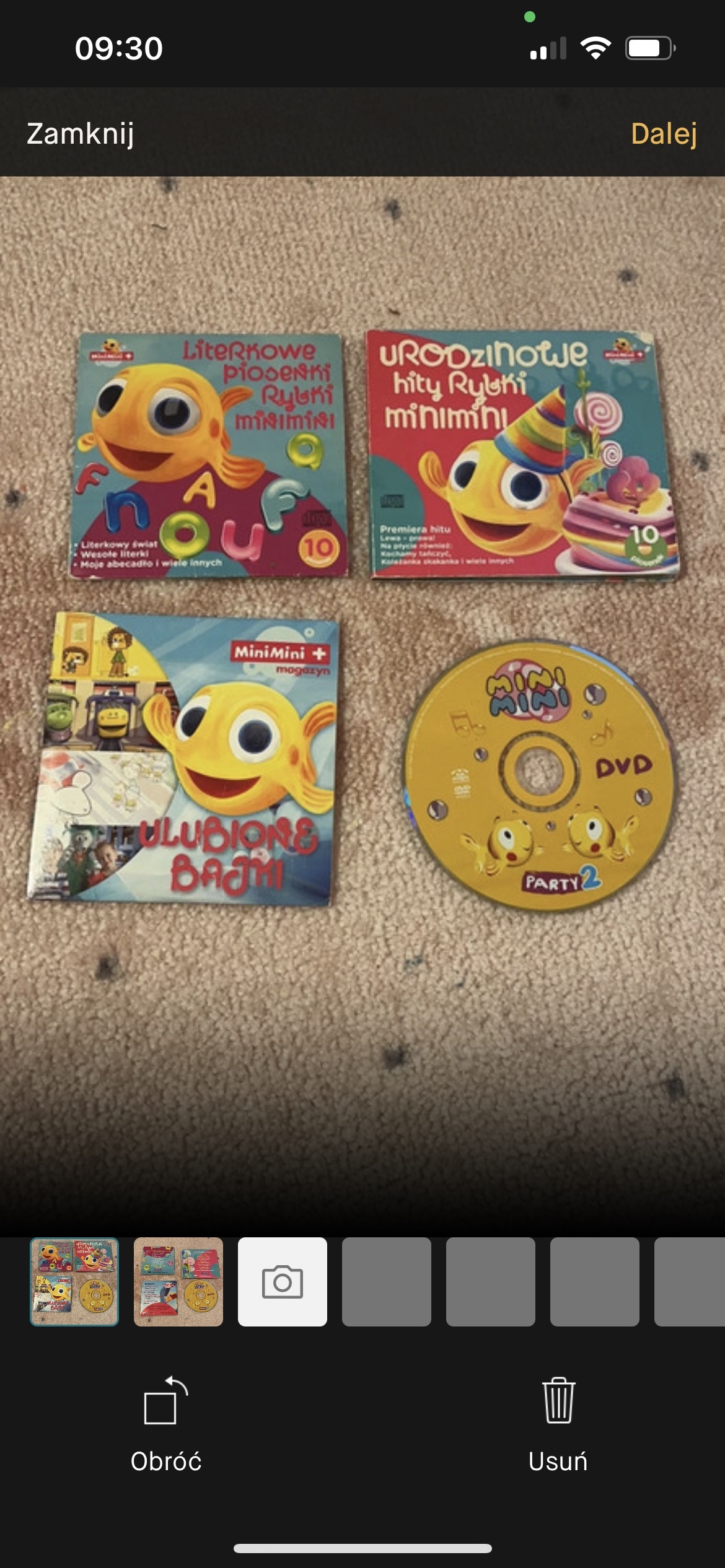 Rybka mini mini piosenki bajki dvd | Suchy Dwór | Kup teraz na Allegro Lokalnie