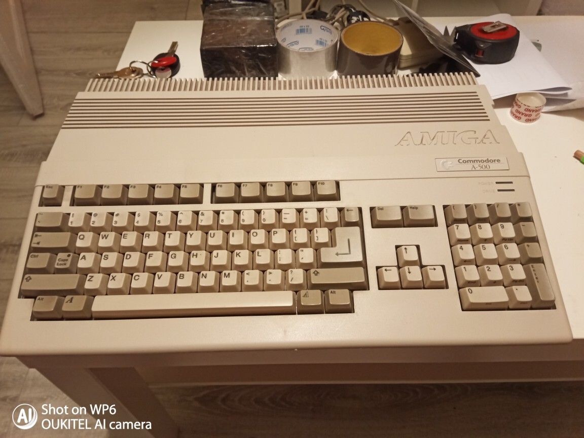 Amiga 500 rev. 8A.1 sam komputer | Bielsko-Biała | Licytacja na Allegro ...