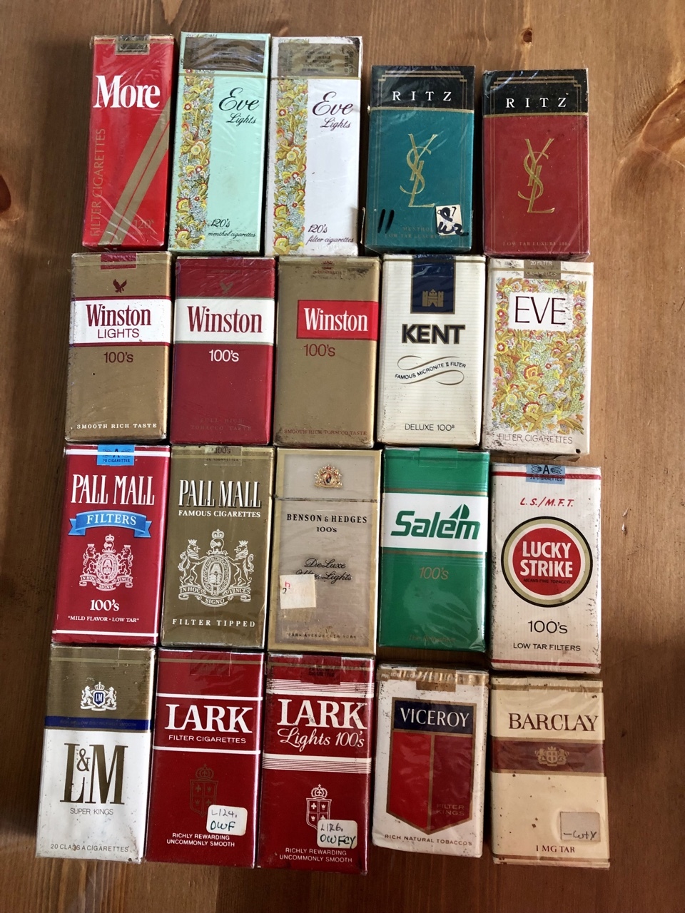 Papierosy Kolekcjonerskie zestaw 20 PEWEX ,PRL | Piaseczno | Kup teraz ...