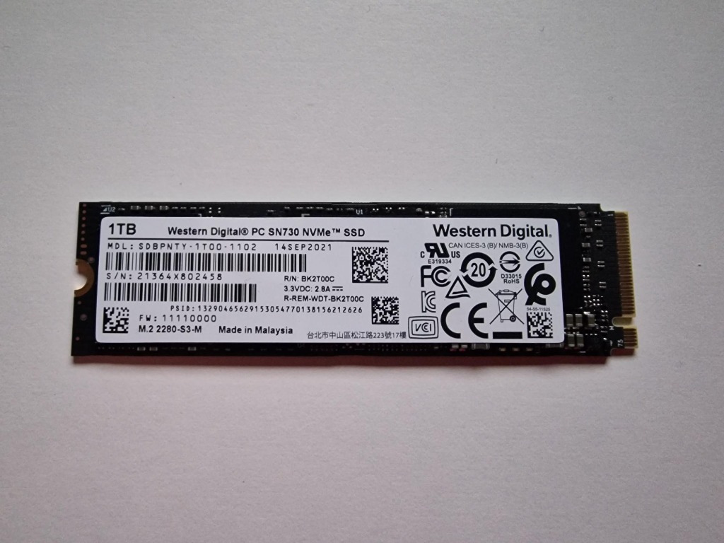 Western Digital SN730 1TB nvme ssd | Gdynia | Kup teraz na Allegro Lokalnie